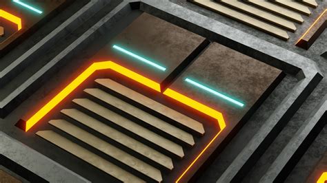 40 Simple Procedural Sci Fi Shaders Pack 1 3d Model Cgtrader