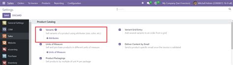 Product Variants And Attributes In Odoo 16 Sales Odoo Community Book