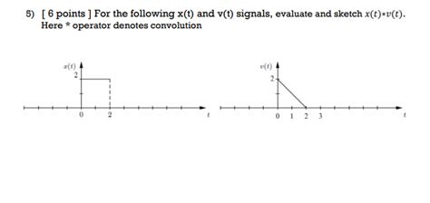Solved Points For The Following X T And V T Chegg Com