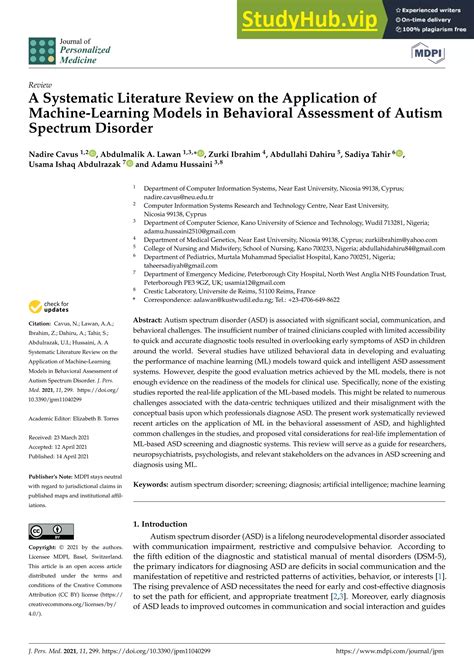 A Systematic Literature Review On The Application Of Machine Learning Models In Behavioral
