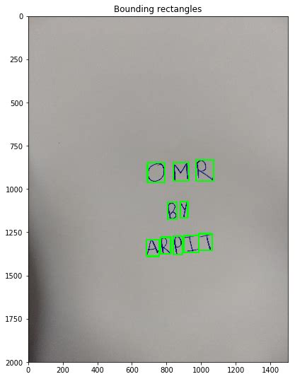 Python How To Print The Handwritten Text Inside The Bounding Boxes Using Open Cv Stack Overflow