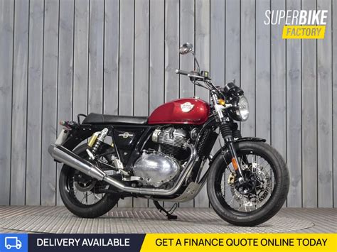 2020 Royal Enfield Interceptor 650 Black With 2326 Miles Used
