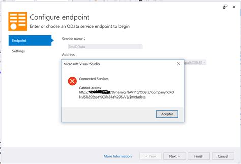 C Visual Studio 2017 Error Update Odata Service Reference Stack Overflow