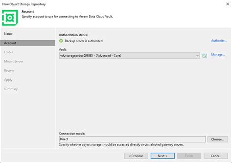 Step 3 Specify Veeam Account User Guide For Microsoft Hyper V