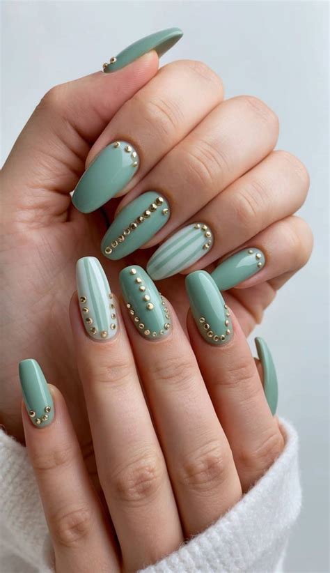 19 Sage Green Nail Art Ideas Chic Designs For A Serene Manicure