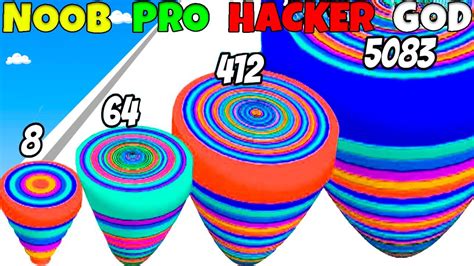 NOOB Vs PRO Vs HACKER Vs GOD Rolling Stack D YouTube