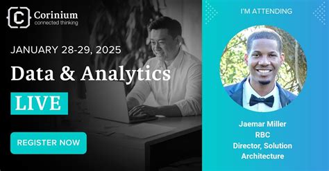 Jaemar Miller On Linkedin Dataanalyticslive Data Analytics Corinium Dataabdanalytics Webinar