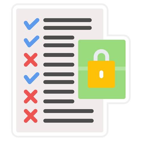 Premium Vector Security Testing Line Illustration