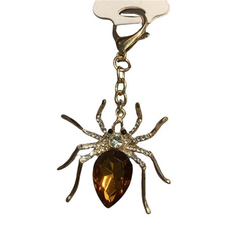 Womens Spider Key Chain S