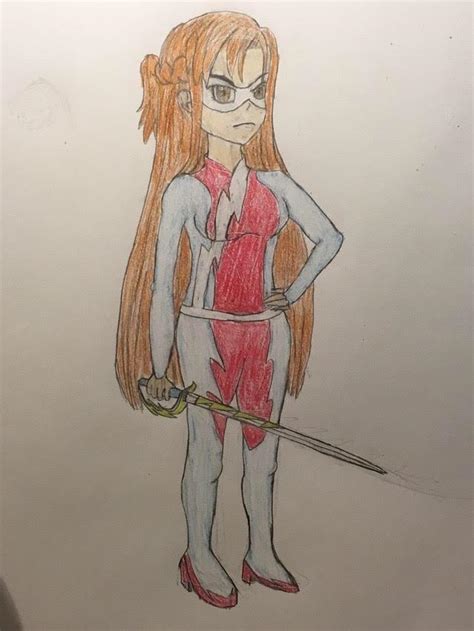 Lightning Flash Asuna Super Heroes Online By Joseph Joeclone On