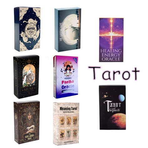 Kitten Tarot Pantha Oracle การ์ดเกมไพ่ทาโรต์ ภาษาอังกฤษ 78 แผ่น Muse