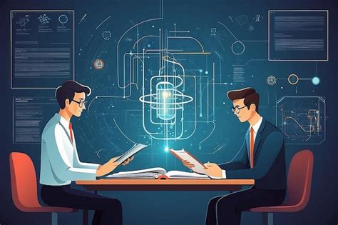 Premium Photo Students Studying The Potential Applications Of Quantum Computing