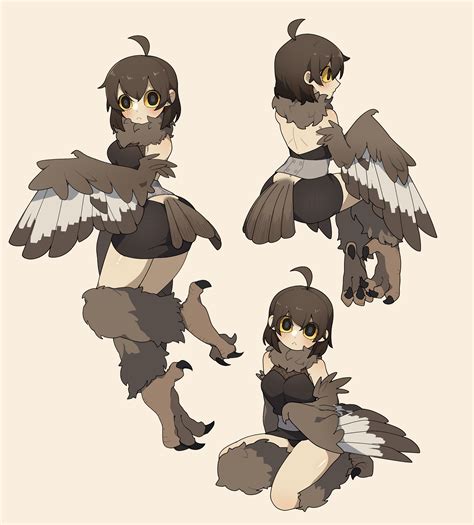 Owl Girl Original Drawn By Gomulgong Danbooru