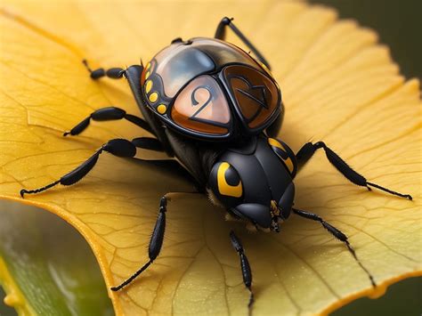 Premium Ai Image A Closeup Of A Bug Ai Generator