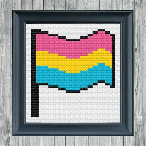 Cross Stitch Badge Etsy