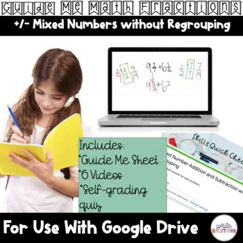 Adding And Subtracting Mixed Numbers Video Lesson By Write Solutions