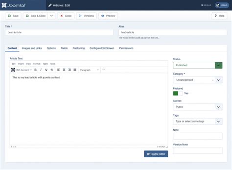 Das Open Source Cms Joomla Und Was Es Kann