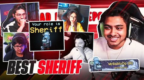 Catching Both Imposter As A Sheriff In Among Us Youtube