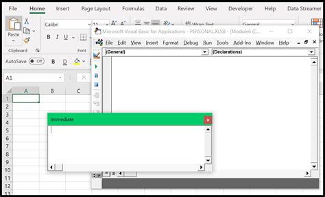 Vba Immediate Window Debugprint