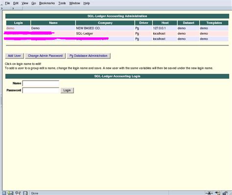 Sql Ledger Erp