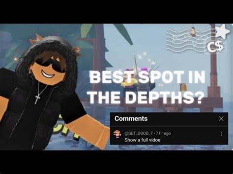 THE BEST PLACE TO FISH IN THE DEPTHS YouTube
