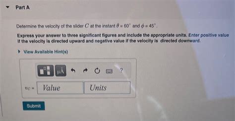 Solved Rod AB Is Rotating With An Angular Velocity Of Chegg