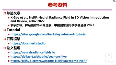 【综述3d】基于nerf的三维视觉2023年度进展报告（截止20230610）nerf年度报告 Csdn博客