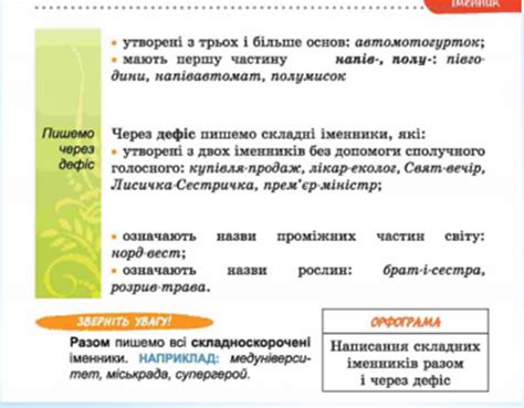Правопис складних іменників Урок на 2 завдання Українська мова