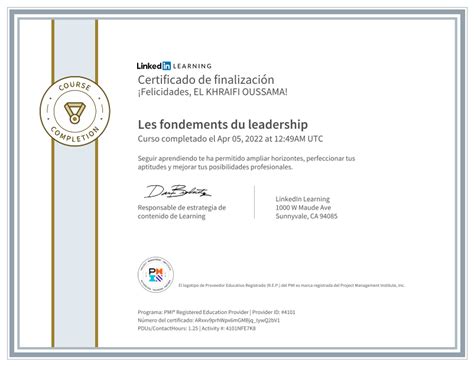 el khraifi oussama on linkedin certificate of completion