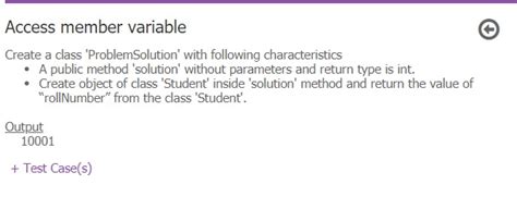 Solved Access Member Variable Create A Class Problem