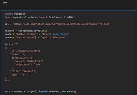 Failing To Post Date Value To Summary Field Smartsheet Community