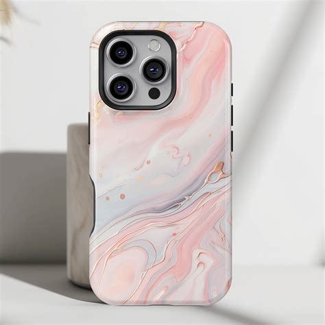 Luxury Pink Marble Case For Iphone Sigcase