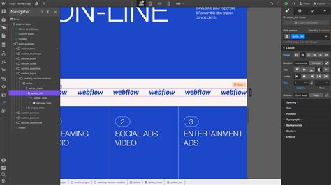 how to create an infinite marquee of logos in webflow