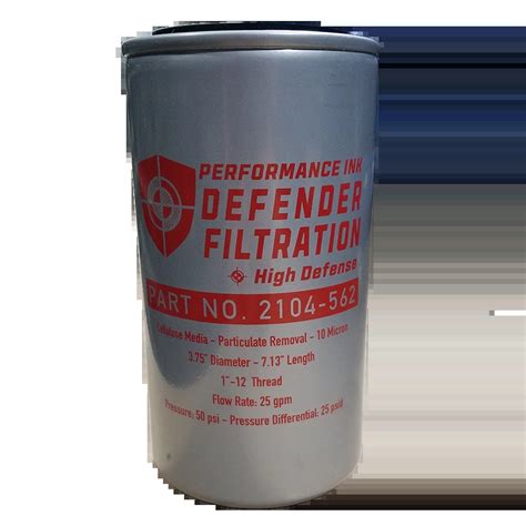 Defender Filtration High Performance 1″ Cellulose Fuel Filter Farmchem