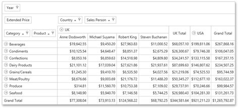Pivot Table Devexpress End User Documentation