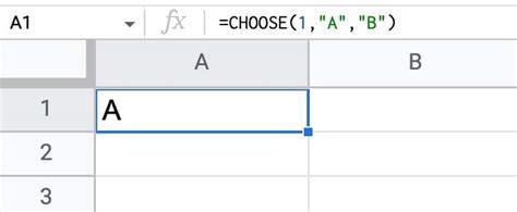 Choose Function Google Sheets Imaginative Minds