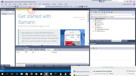 Android Podstawy Tworzenia Aplikacji Mobilnych W Xamarin I Microsoft Visual Studio 2015