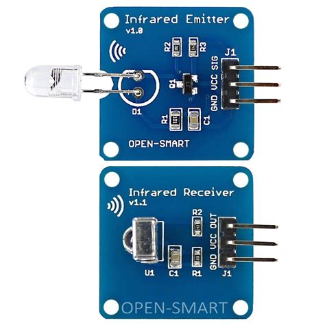 1 Infravörös Adó Vevő Infravörös Adó Ir Adó Modul Ir Vevő Modul Infravörös Vevő 38 Khz 940 Nm