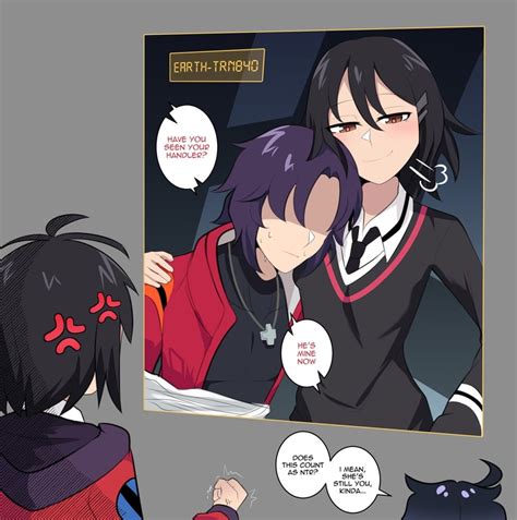 Peni Parker And Handler Mj Original And More Drawn By Bluebutter