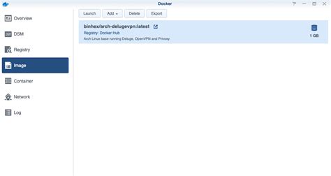 Setting Up Deluge On Synology Using Docker Malware Analysis Development Fun