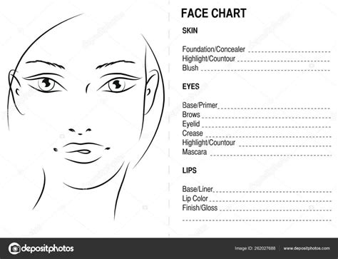 Printable Botox Face Chart Free Printable Templates