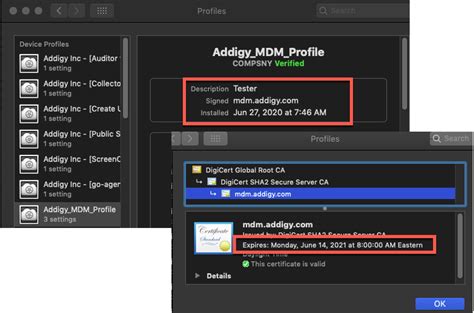 Addigy Mdm Ssl Certificate Profile Signing Renewal Addigy