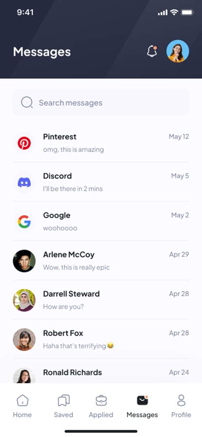 Job Chief Job Finder Flutter App Ui Template Figma File Included By Dokkanagency