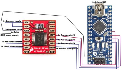 Hooking Up Deadbolt Motor To Tb6612fng Stepper Motor Controller