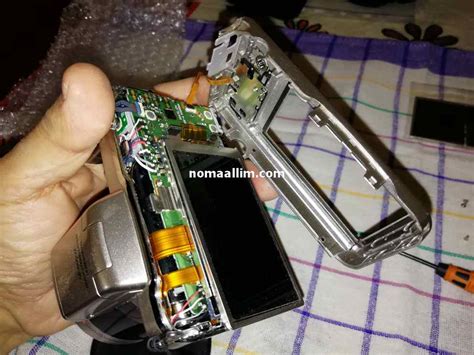 How To Repair The LCD Screen Of An Olympus Camera Nomaallim Com