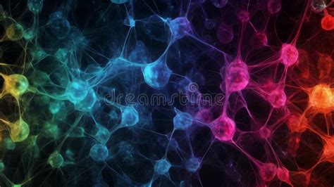 Colorful Neuron Network Connections Stock Video Video Of Neurology Life 354307143