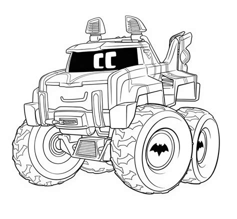 Buff Batwheels Coloring Page Download Print Or Color Online For Free