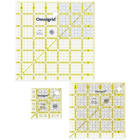 Omnigrid Ruler Set Minis
