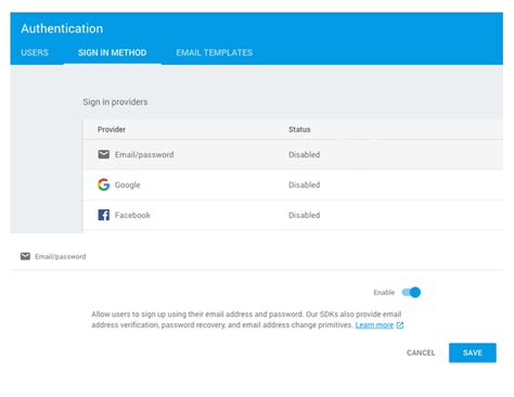 Sử Dụng Firebase Trong Việc đăng Nhập Và Xác Thực đăng Ký Thành Viên