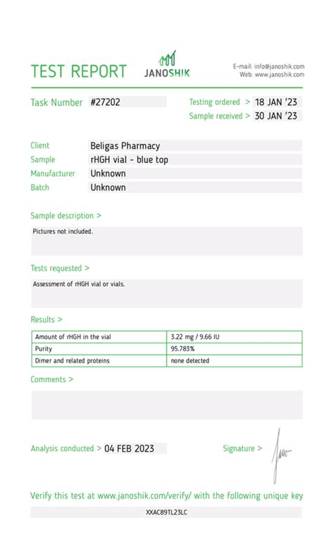 Lab Reports Beligas Thailand Com